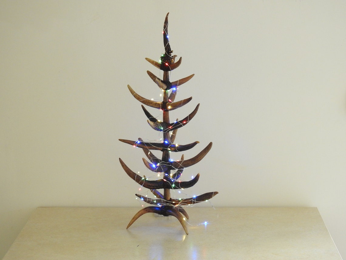 Antler Christmas Tree Decor for Christmas Ornaments - Etsy