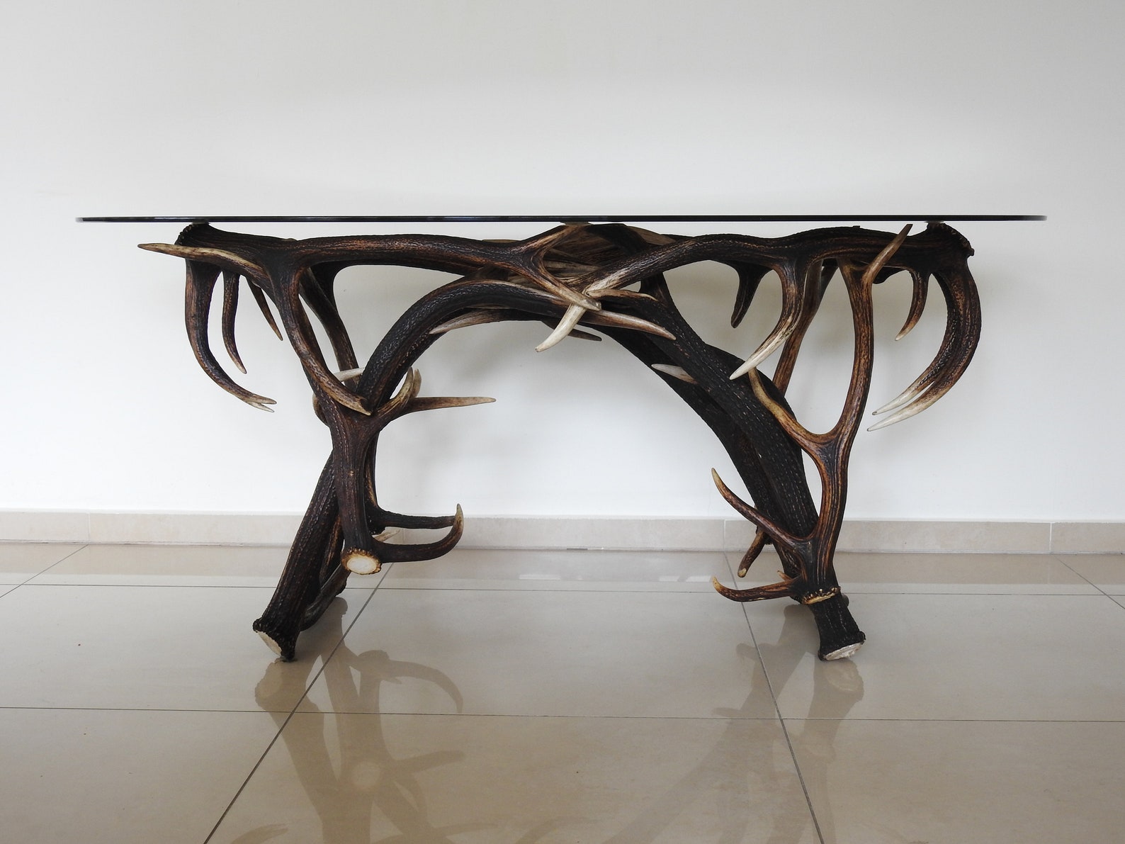 Deer Antler Table for Livingroom - Etsy