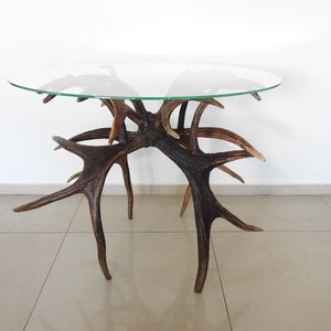 Moose Antler Table for Coffee - Etsy