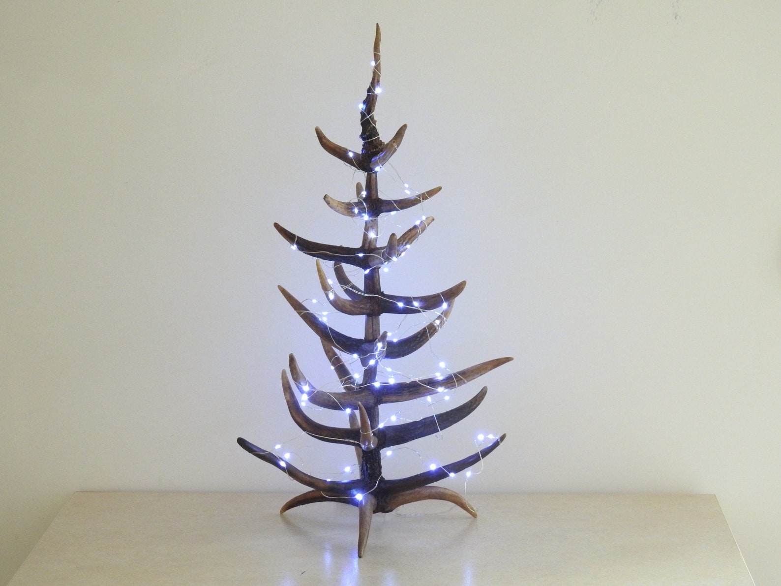 Antler Christmas Tree, Decor for Christmas Ornaments - Etsy