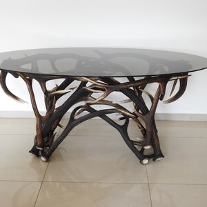 Deer Antler Table for Livingroom - Etsy