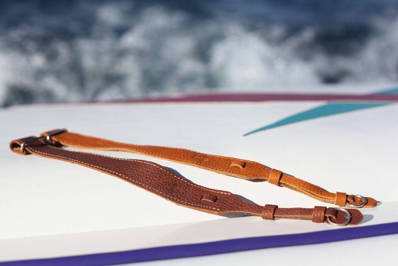 Tan Leather Wrist Camera Strap for DSLR or SLR Camera DSLR - Etsy