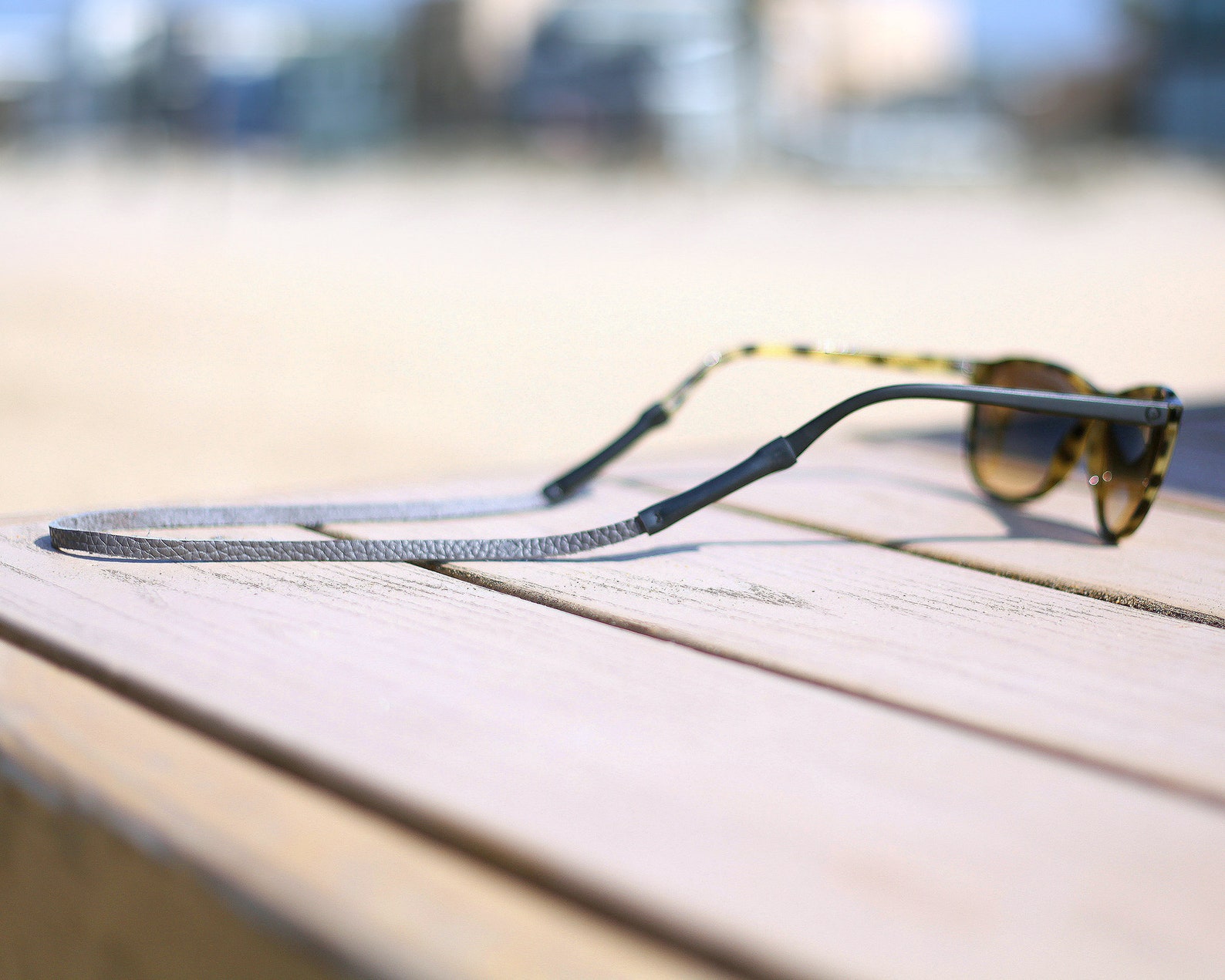 Slim Leather Sunglass Strap / Sunglass Retainer / Strap for - Etsy