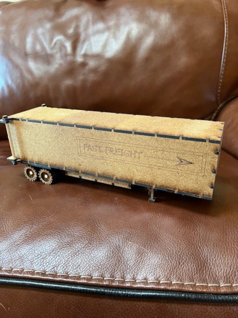 Laser Cut Toy Truck Trailer SVG SVG for Laser Cut Toy Trailer Toy Truck ...