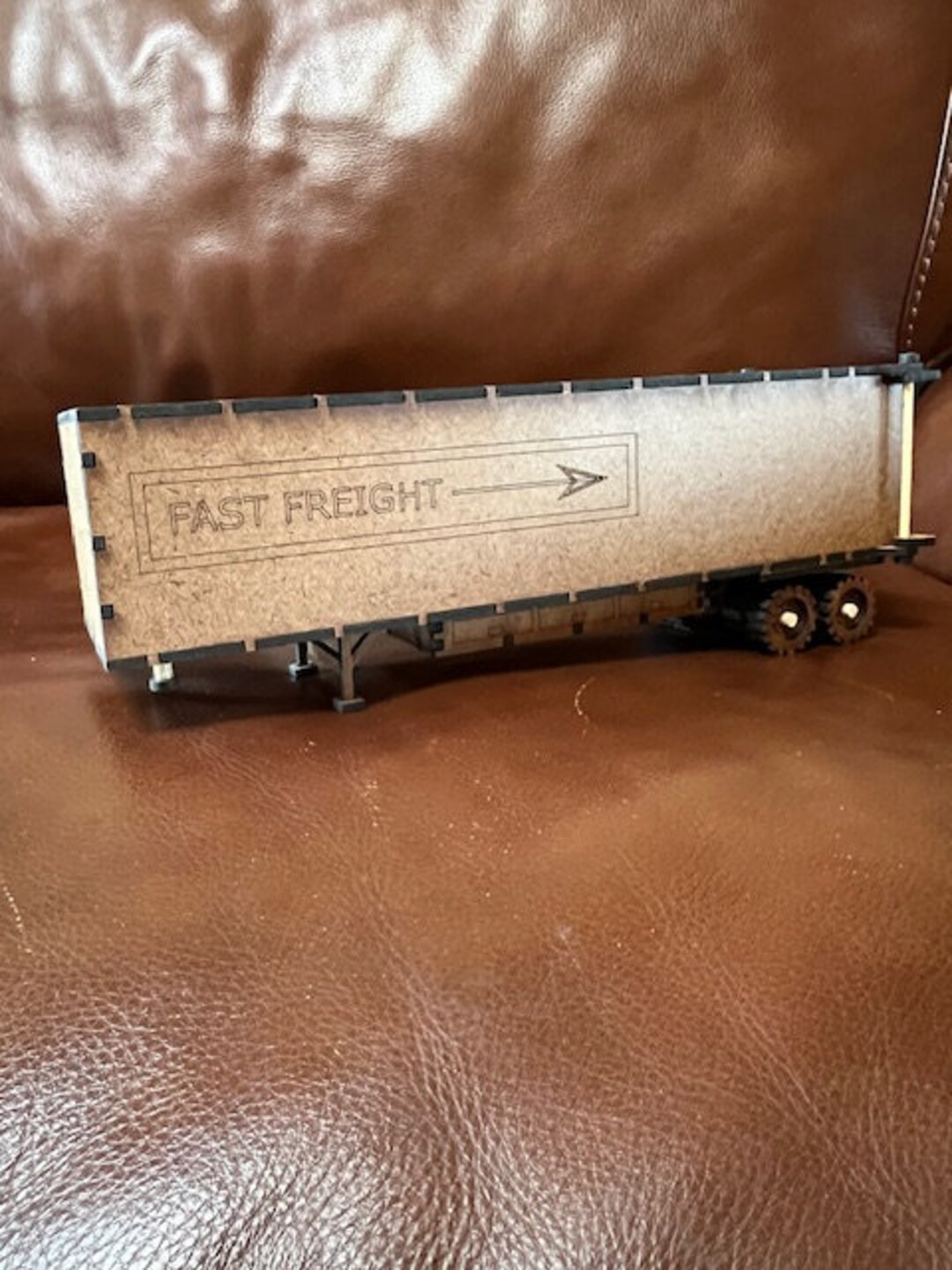 Laser Cut Toy Truck Trailer SVG - SVG for Laser Cut Toy Trailer - Toy ...