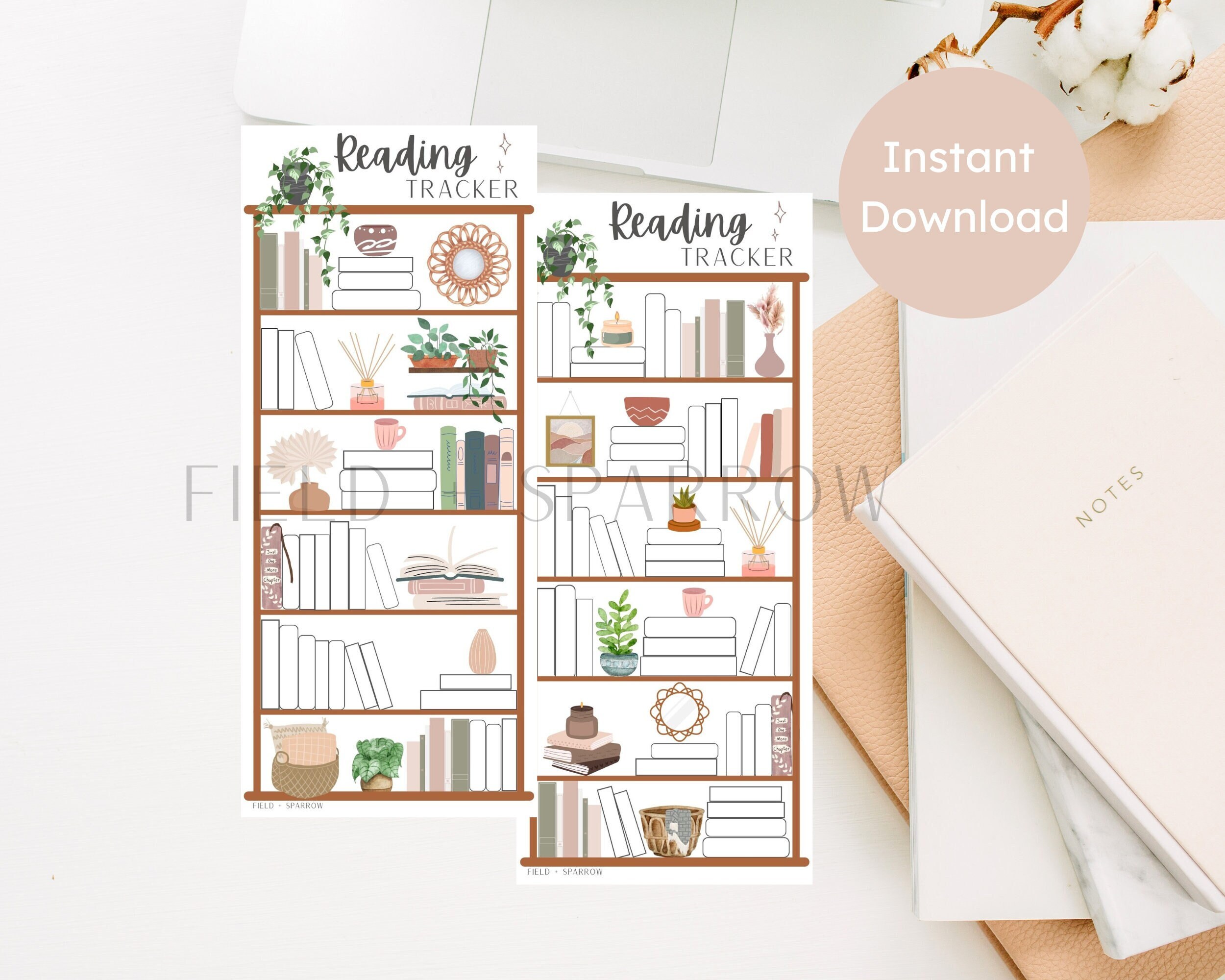 Reading Tracker Printable Reading Tracker Reading Tracker Bookmark ...