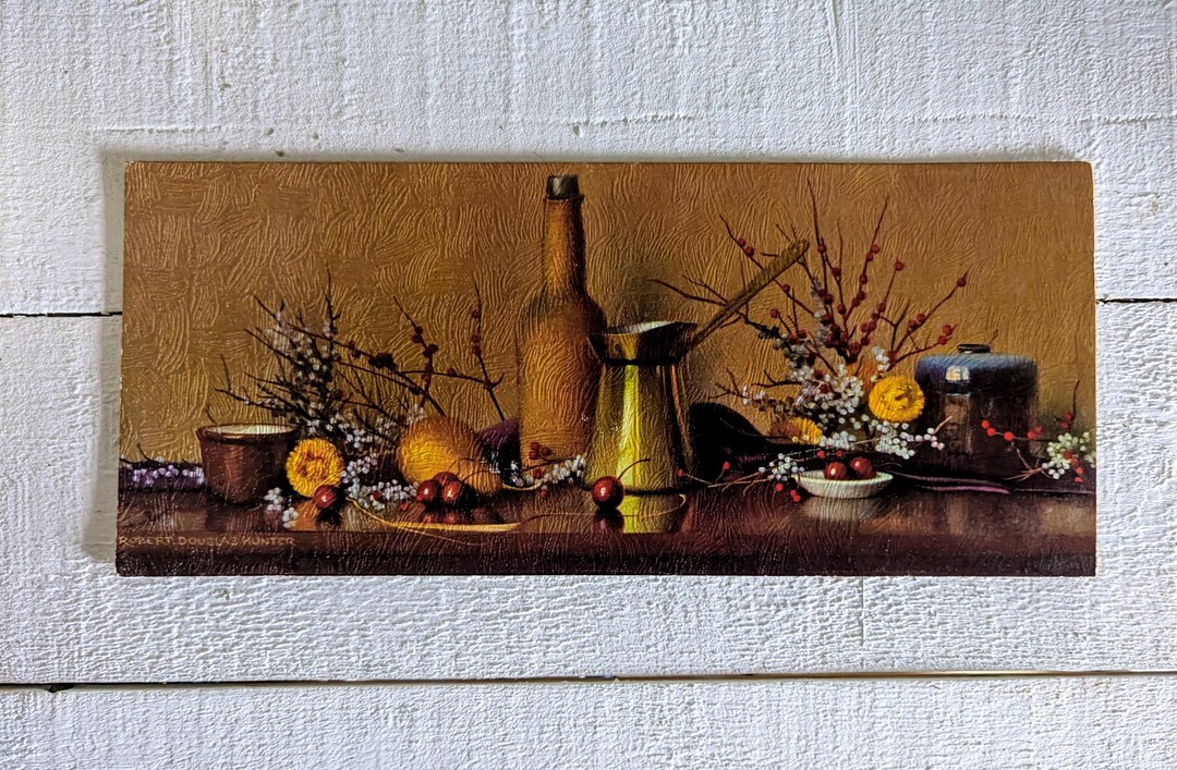 Vintage Still Life Lithograph Print, Robert Douglas Hunter, Pear ...