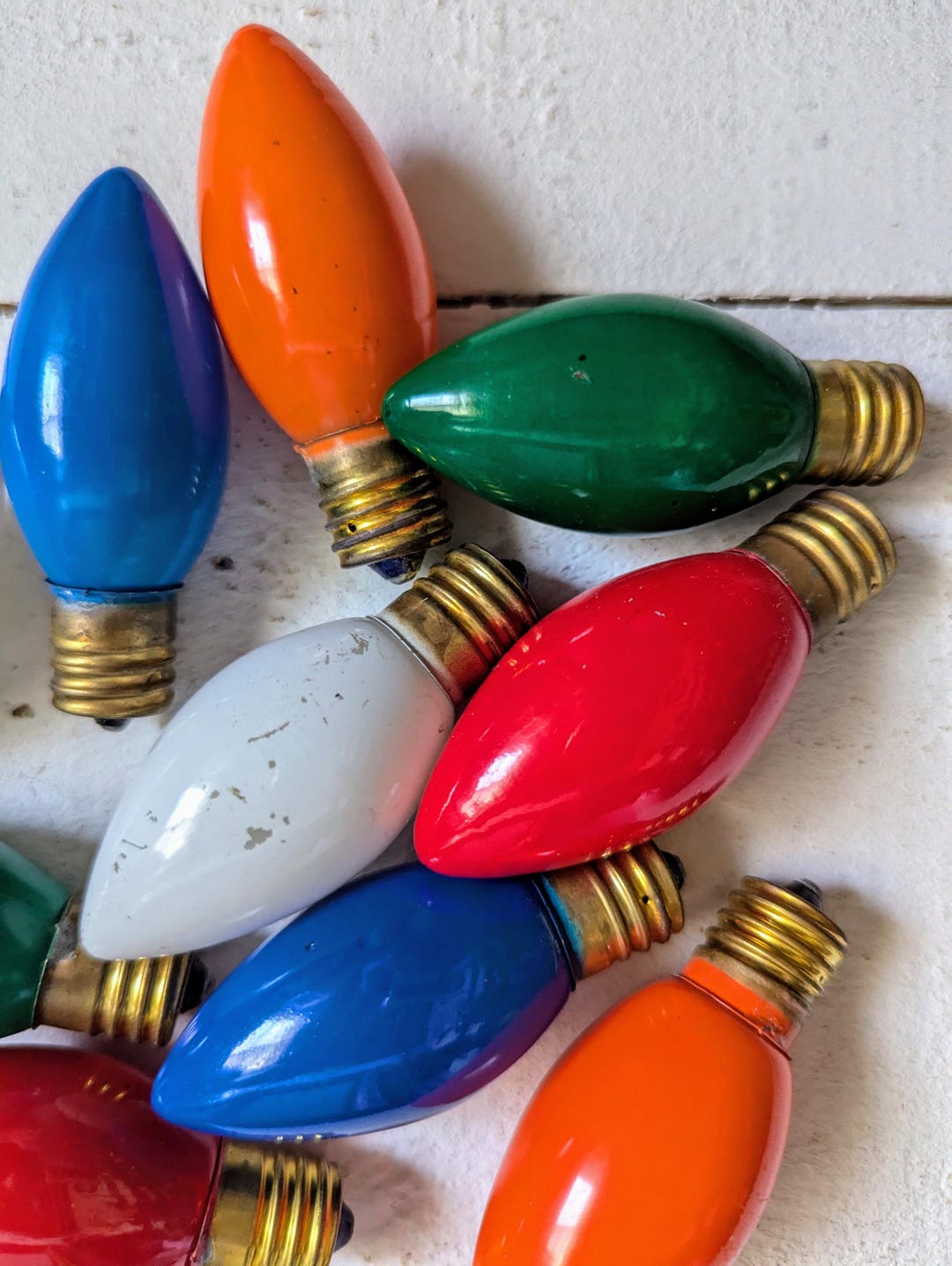 Vintage Retro Christmas Lights, Vintage Christmas Decor - Etsy