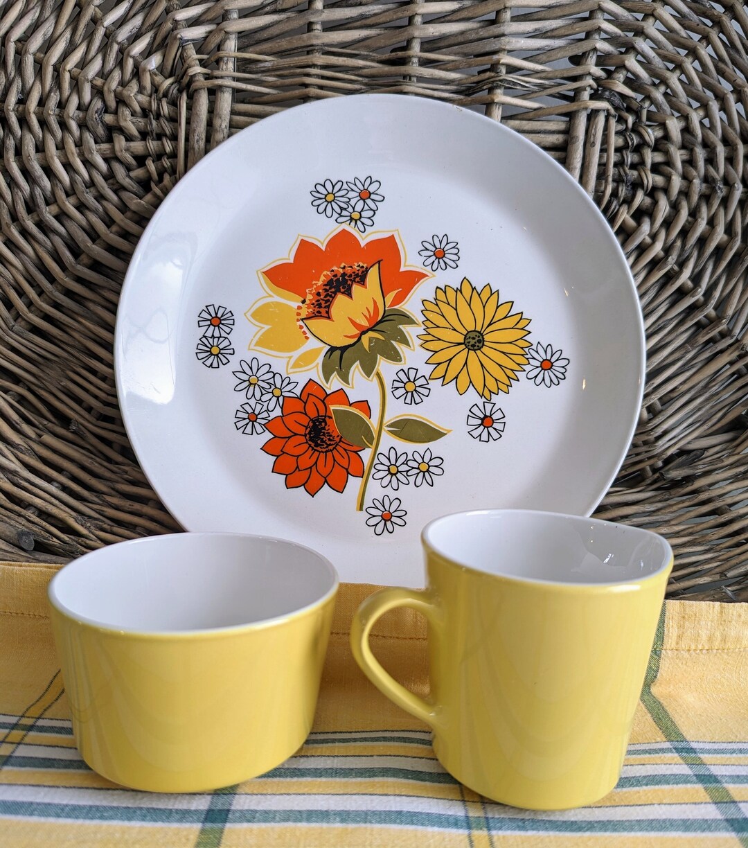 Vintage Centura Corning Cream and Sugar, Snowhite Johnson Bros ...