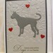 Handmade Blue Great Dane Sympathy Card Silver Great Dane - Etsy