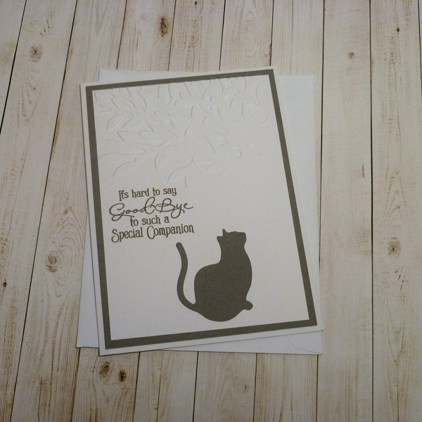Cat Sympathy Cards - Etsy