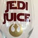 Jedi Juice Wine Glass Star Wars Wine Glass Star Wars Gift - Etsy