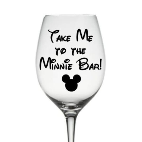 Minnie Mouse Wine - Etsy