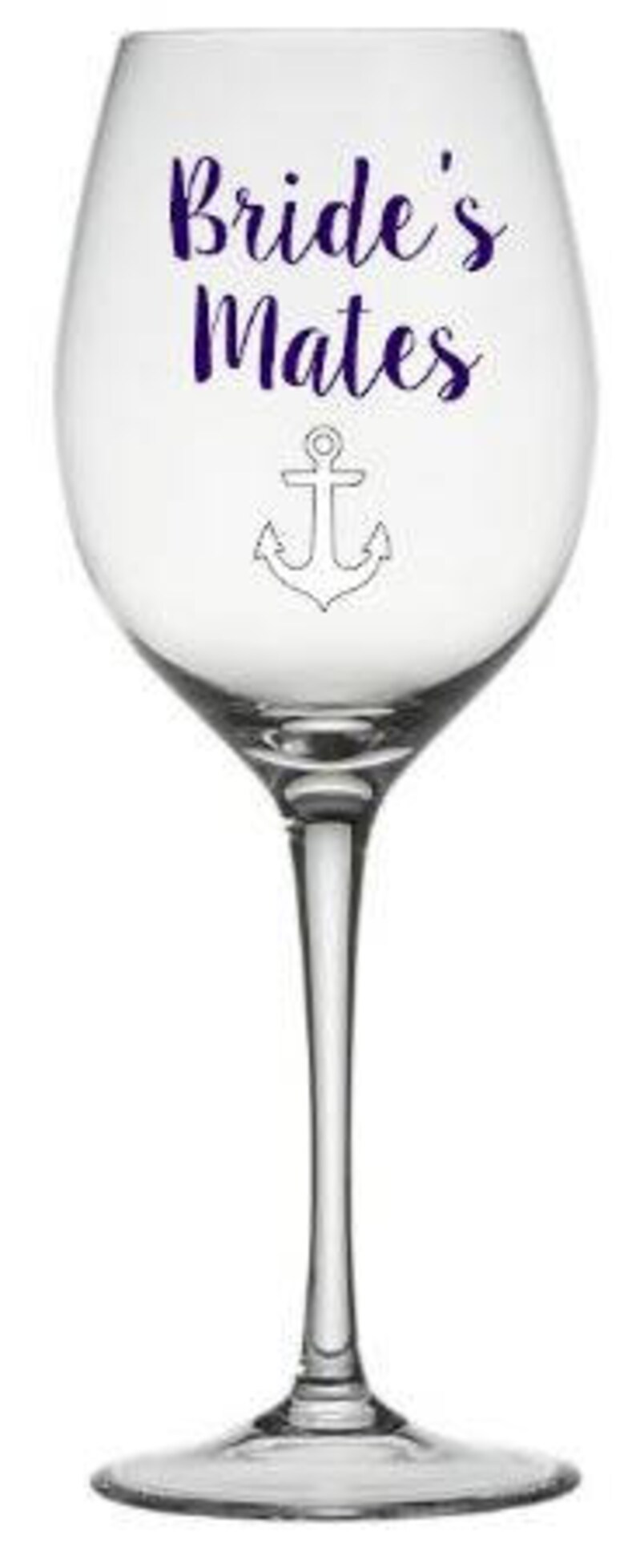Bride, Bride Mates, Mate of Honor Gift Set of 3, Bridal Party Glasses ...