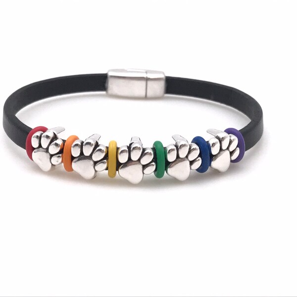 Rainbow Bridge Cat Bracelet - Etsy