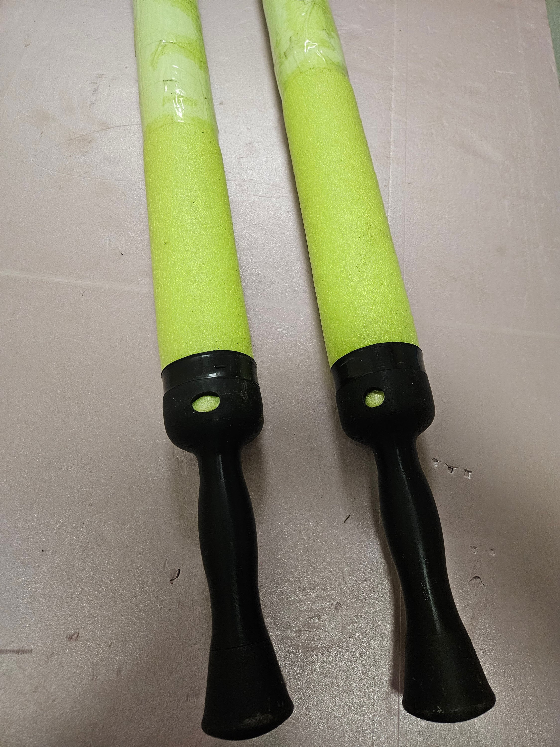 3D Printable STL for Printing Pool Noodle Sword Handle With PVC Core - Etsy
