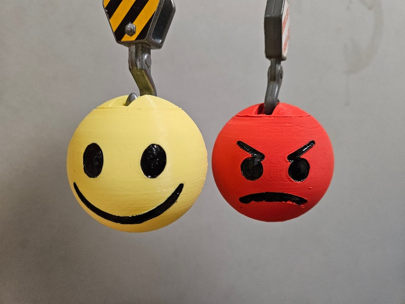 Emoji Face Wrecking Ball for Toy Crane - Etsy