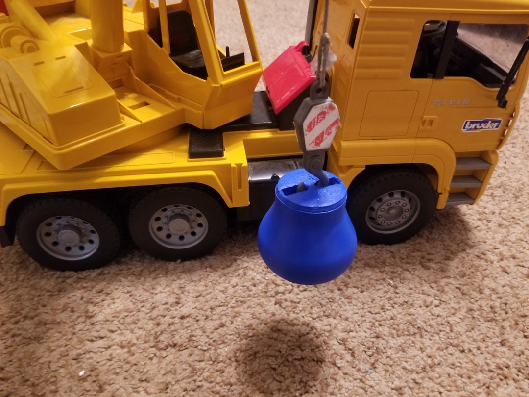 Smooth Demolition Wrecking Ball Accessory for Toy Construction Cranes ...