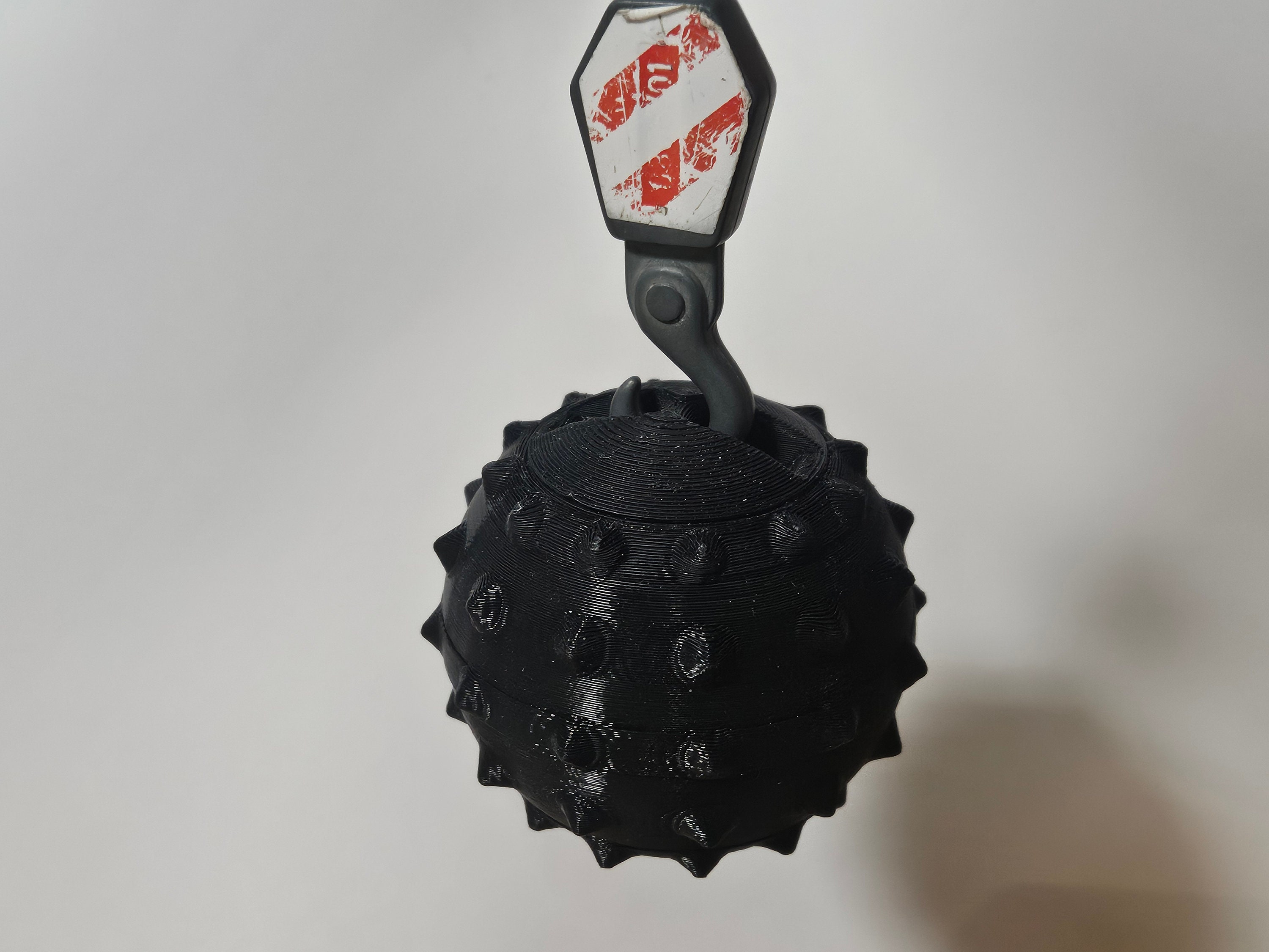 Spiked Demolition Wrecking Ball Accessory for Toy Construction Cranes ...