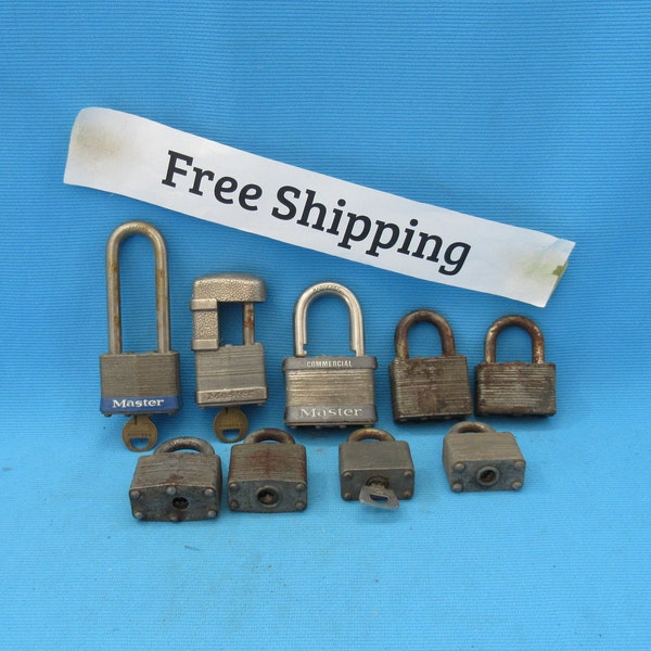 Vintage Master Lock - Etsy