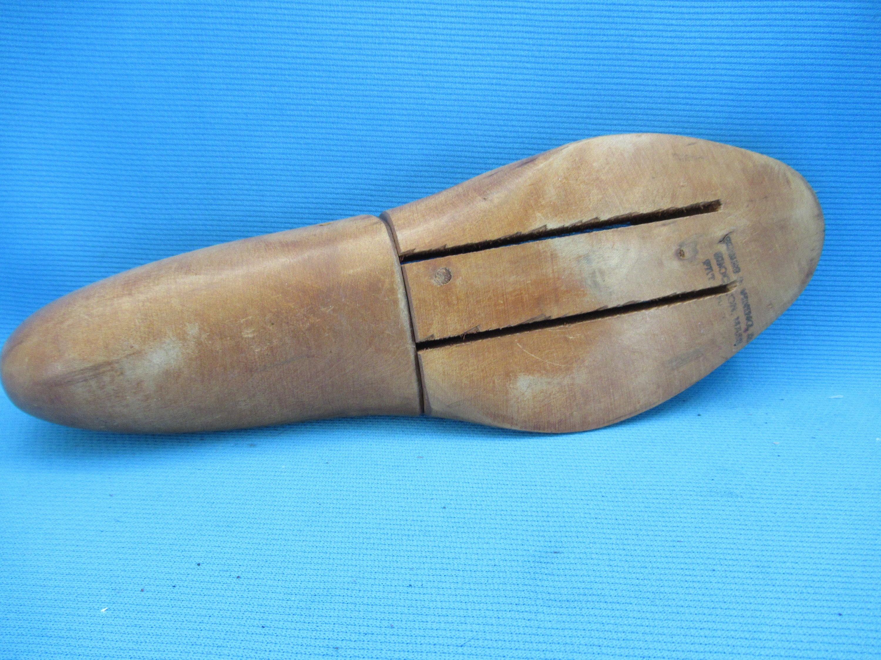 Antique Wood Shoe Boot Last Form Mold Men's 8D Cobbler | Etsy