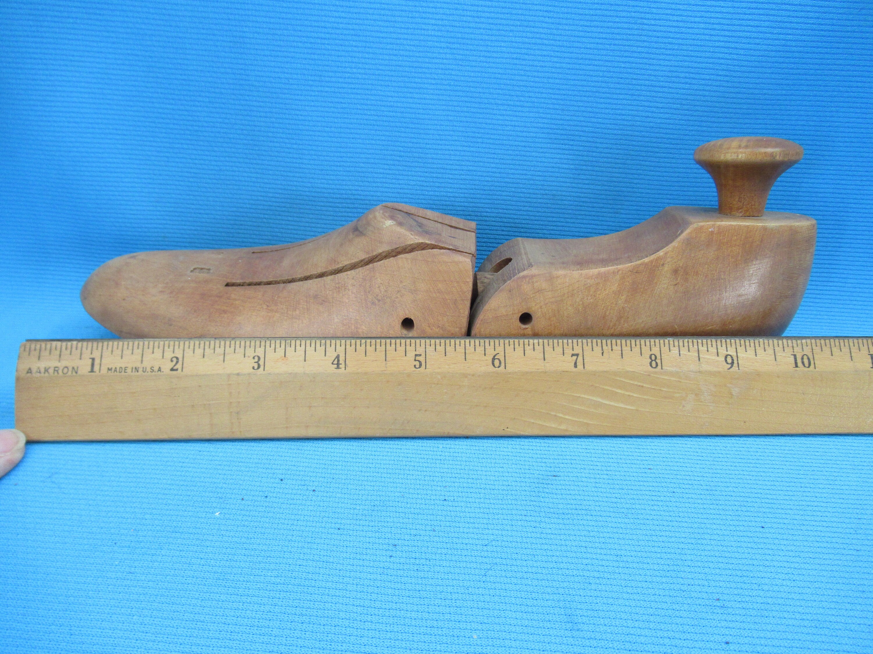 Antique Wood Shoe Boot Last Form Mold Men's 8D Cobbler | Etsy