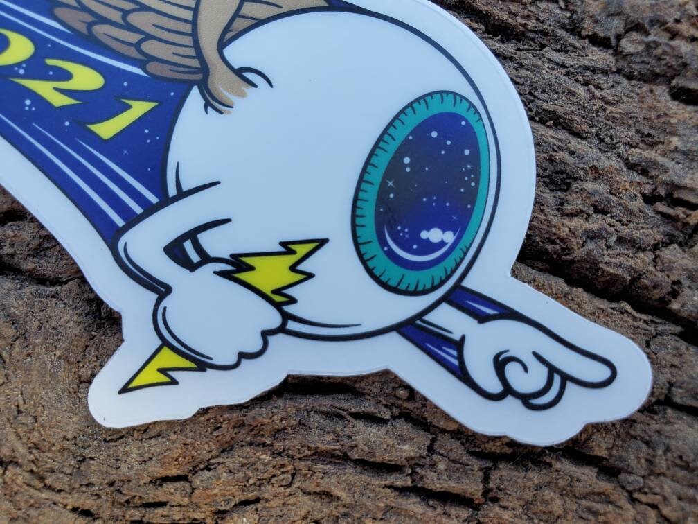 2021 Eyeball Transparent Vinyl Decal - Etsy