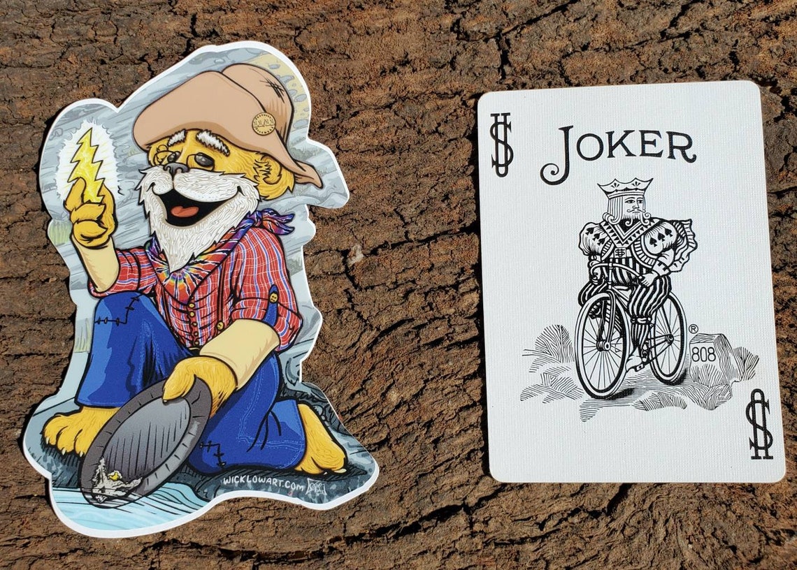 Prospector Bear Vinyl Decal - Etsy