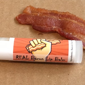 REAL Bacon Lip Balm for the Real Man. - Etsy