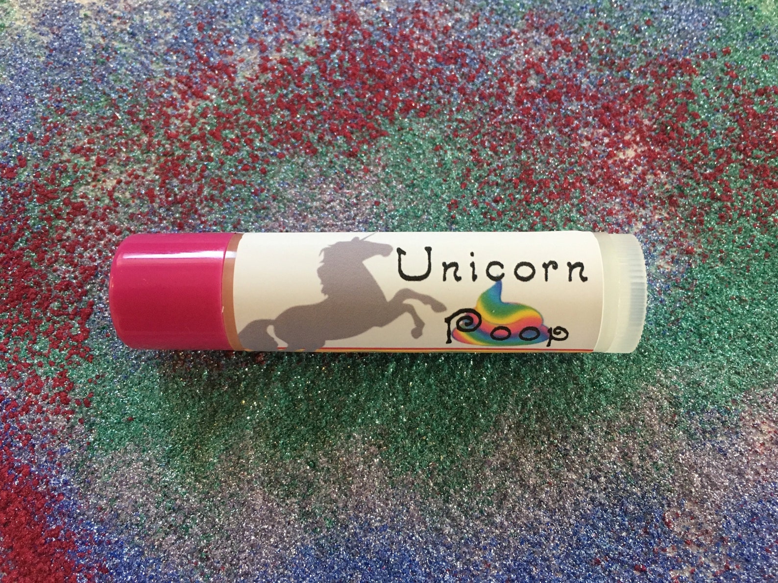 Unicorn Poop Lip Balm Organic Ingredients Essential Oils - Etsy