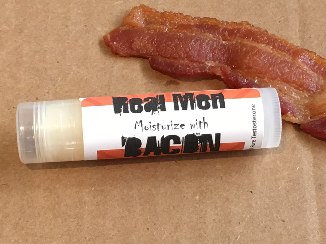 REAL Bacon Lip Balm for the Real Man. - Etsy