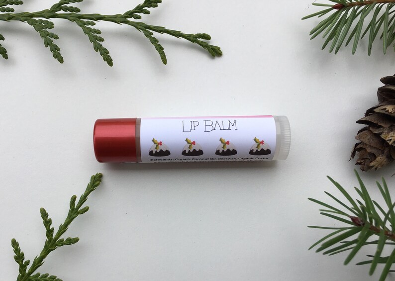 Figgy Pudding Lip Balm - Organic Ingredients, Essential Oils, No ...