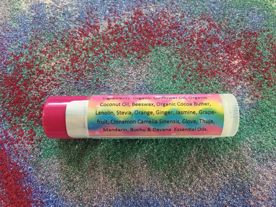 Unicorn Poop Lip Balm Organic Ingredients Essential Oils - Etsy