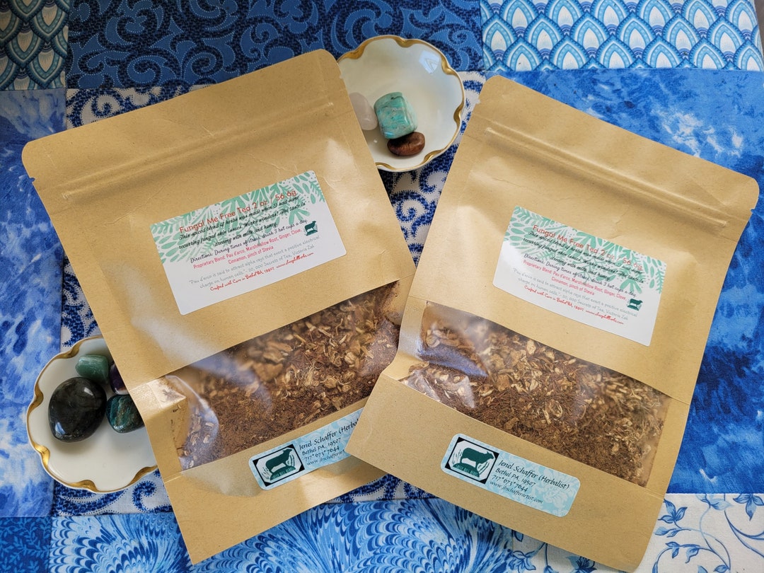 Herb Tea, Dried Herbal Tea Blend Called "fungal Me Free Tea" With Pau D ...