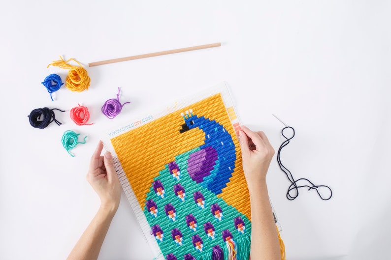 DIY Home Décor Needlepoint 3D Wall Art Kits for Beginners. Easier Than ...