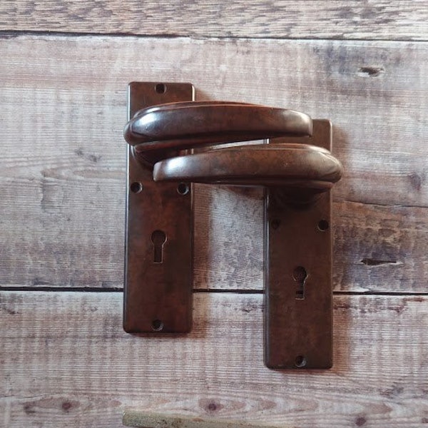 Vintage Bakelite Door Handles - Etsy