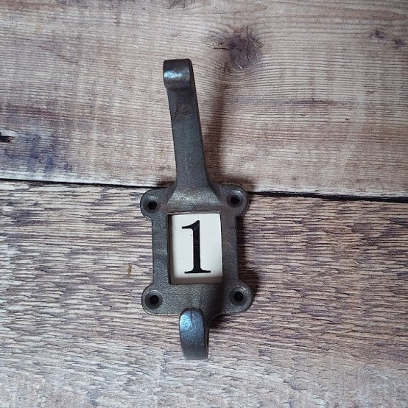 Numbered Hooks - Etsy