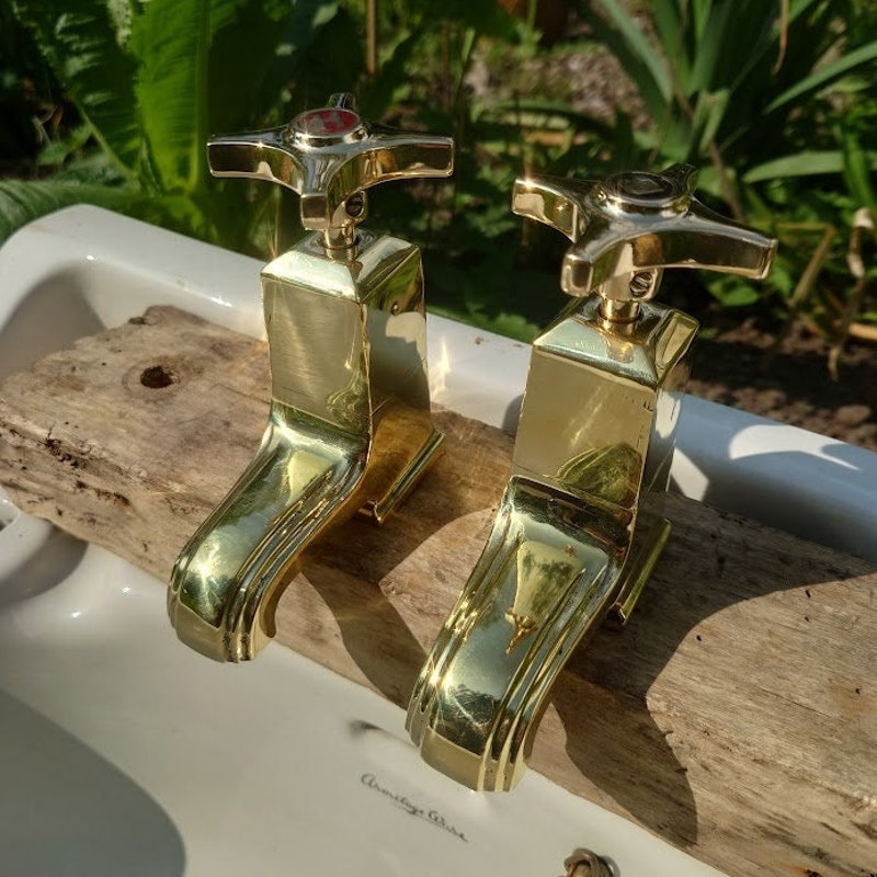Antique Basin Taps - Etsy