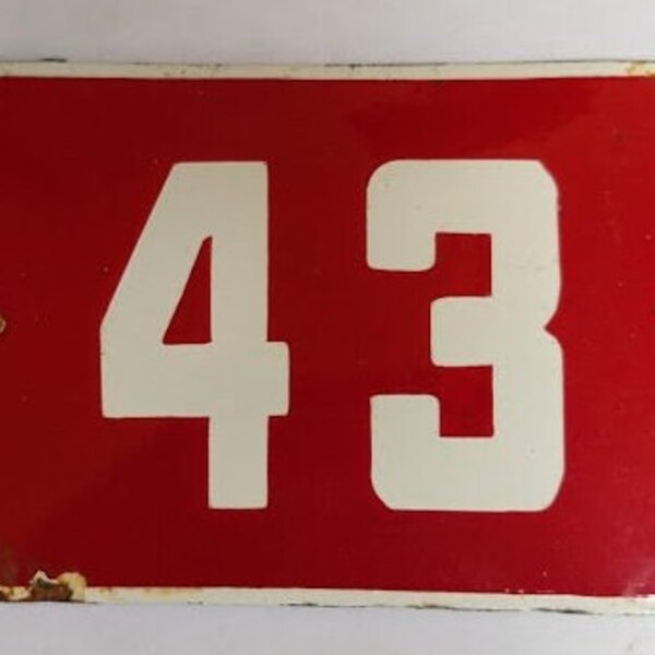 Number 43 - Etsy