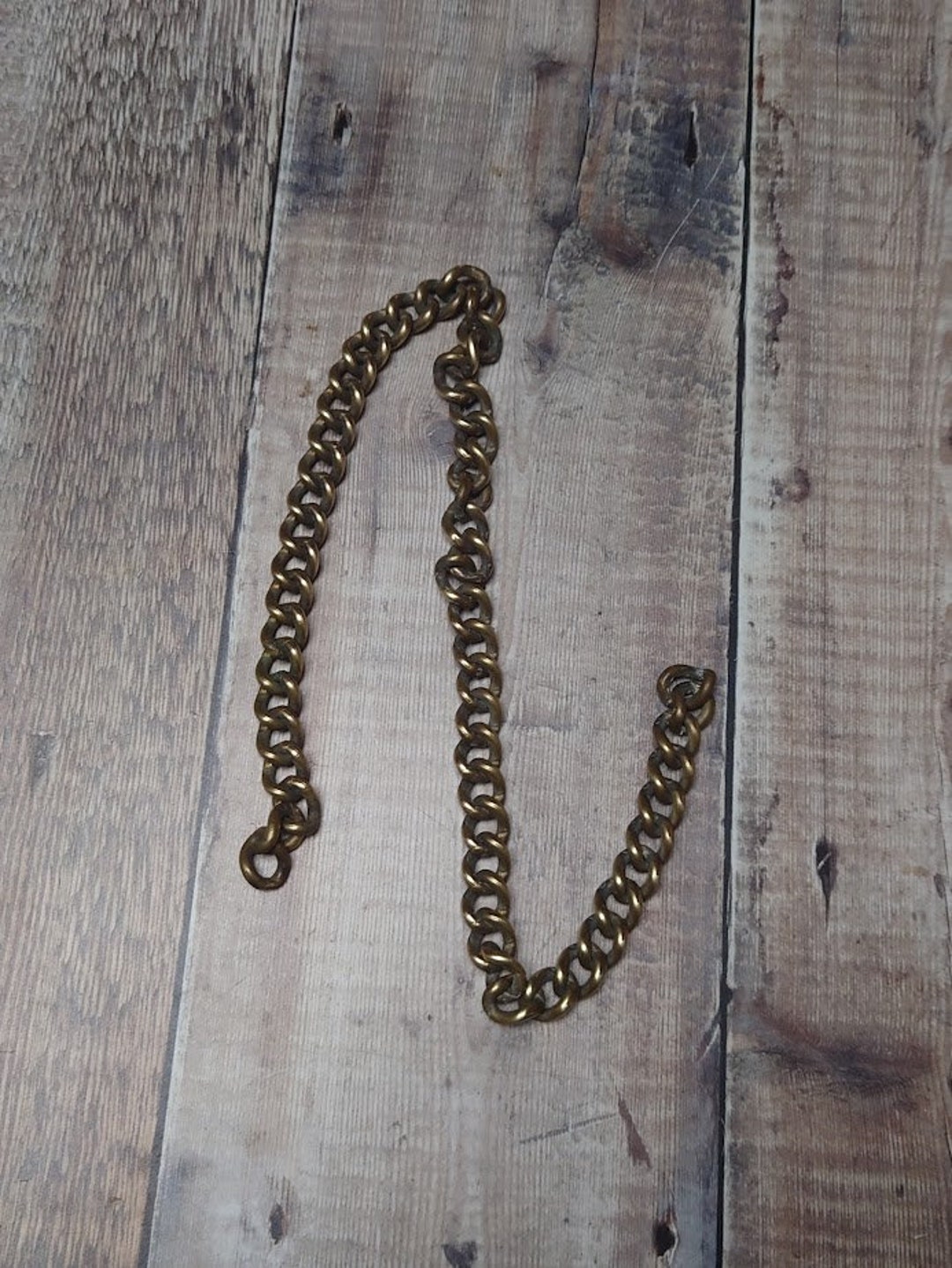 Heavy Brass Chain, Vintage Brass Chain - Etsy