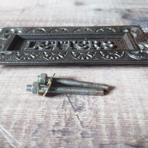 Small A Kenrick & Sons Antique Iron Letter Box, Vintage Kenrick Iron ...
