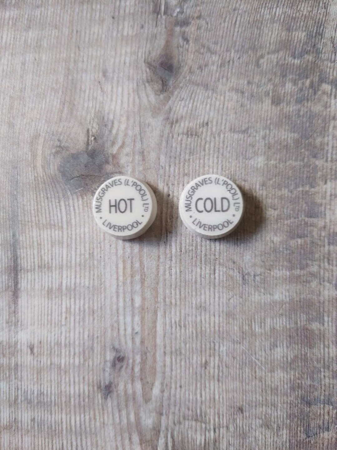 Pair 21mm Ceramic Tap Inserts Musgraves Liverpool - Etsy