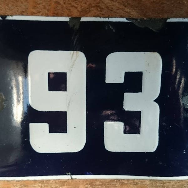 Number 93 - Etsy