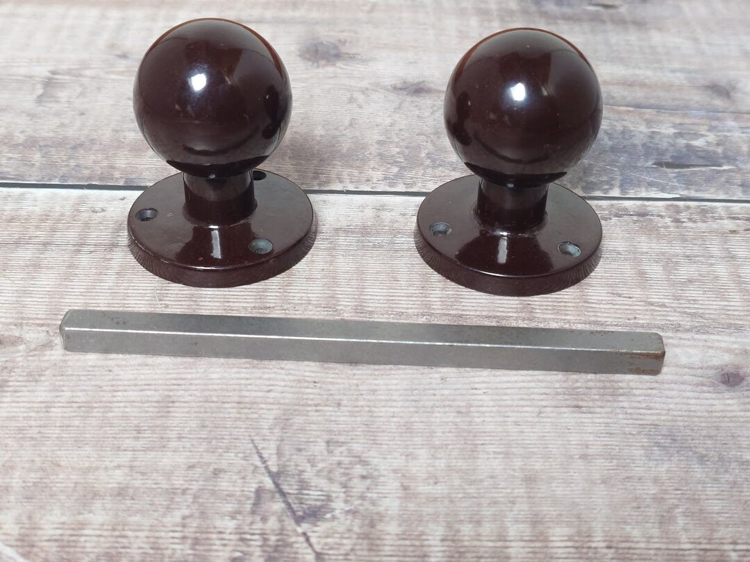 Small Vintage Bakelite Door Knobs, - Etsy