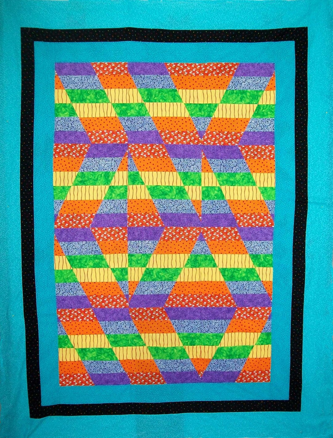 Fractured Rainbows Quilt Pattern - Etsy