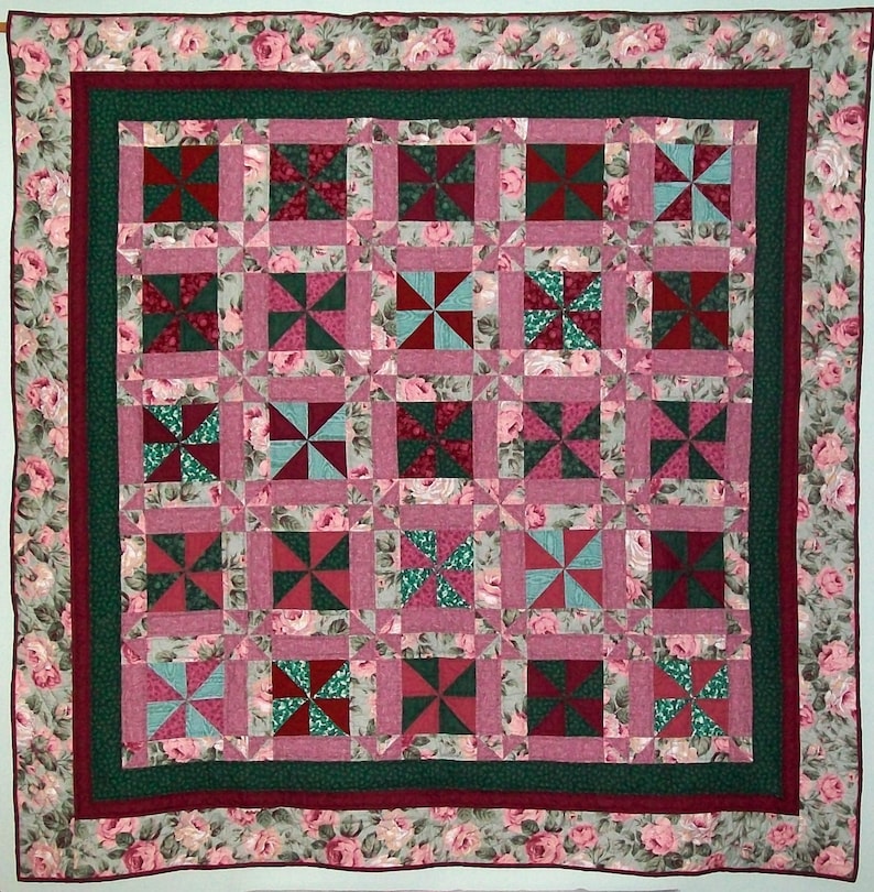 Blowing in the Wind Quilt Pattern - Etsy