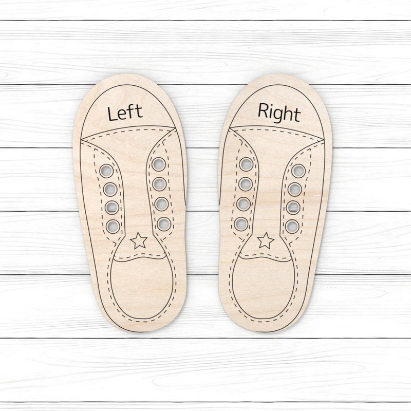 Learn to Tie Shoes Card - Etsy