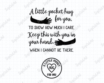 Pocket Hug Svg | Etsy
