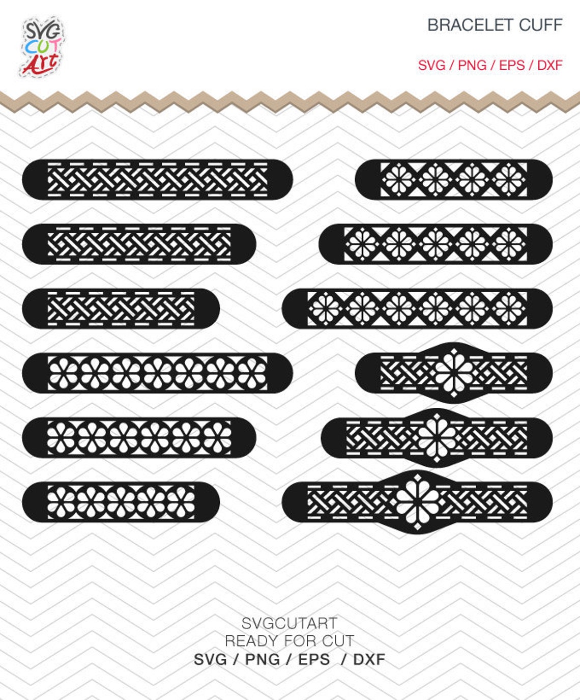 Cuff Bracelet Svg Leather Bracelet SVG Bracelet Svg Cuff - Etsy