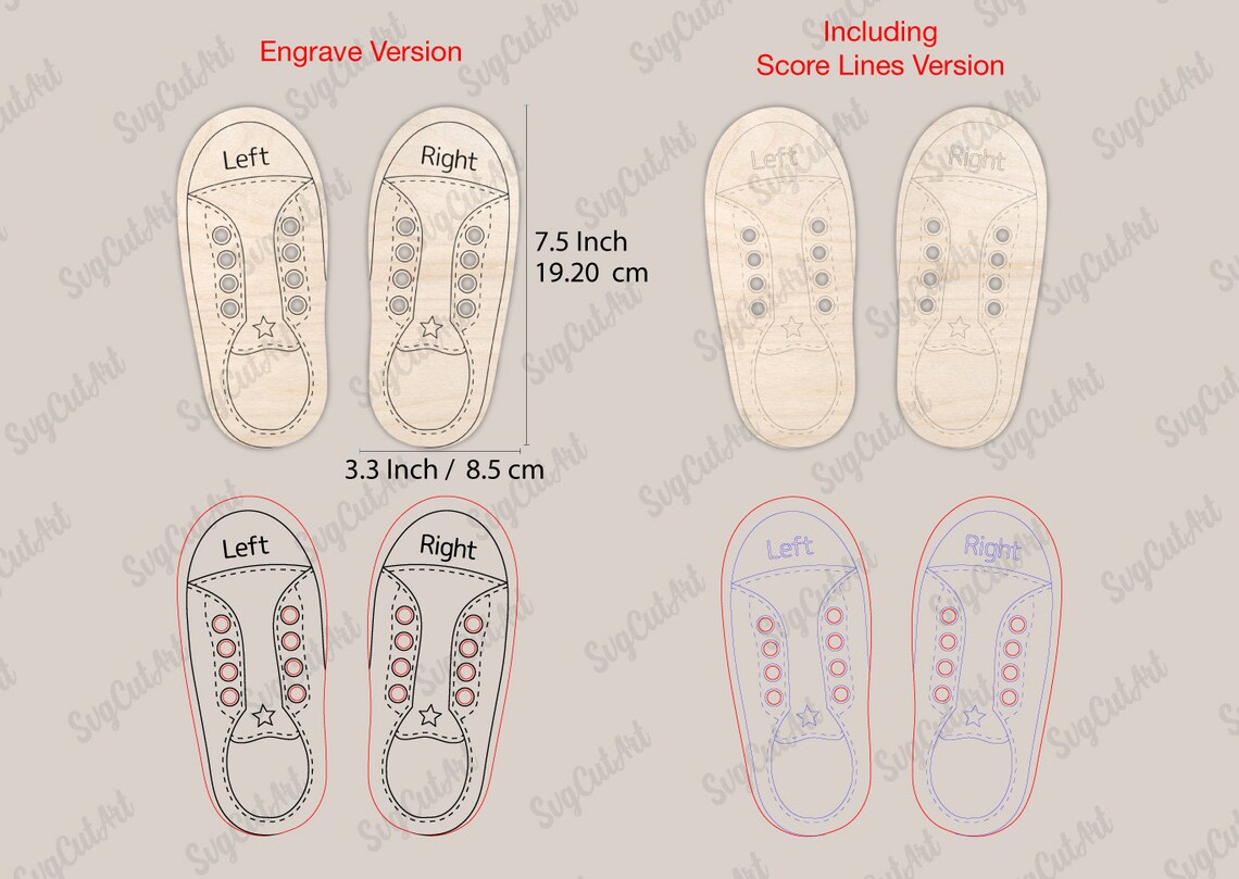Shoe Tying Practice SVG Montessori Training Shoes Learn to - Etsy